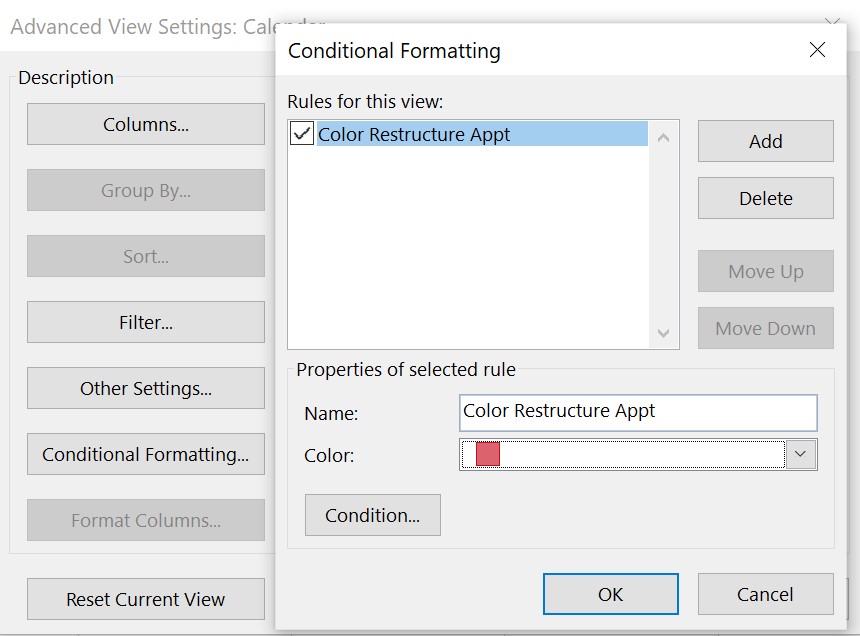 How To Color code Appointments In Outlook Calendar