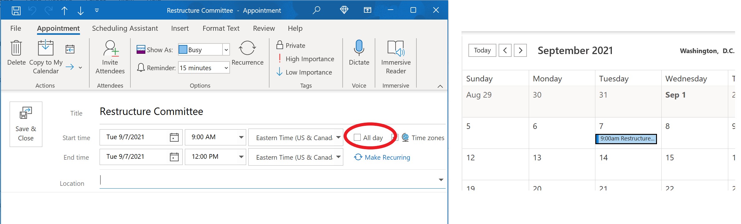 How To Color code Appointments In Outlook Calendar